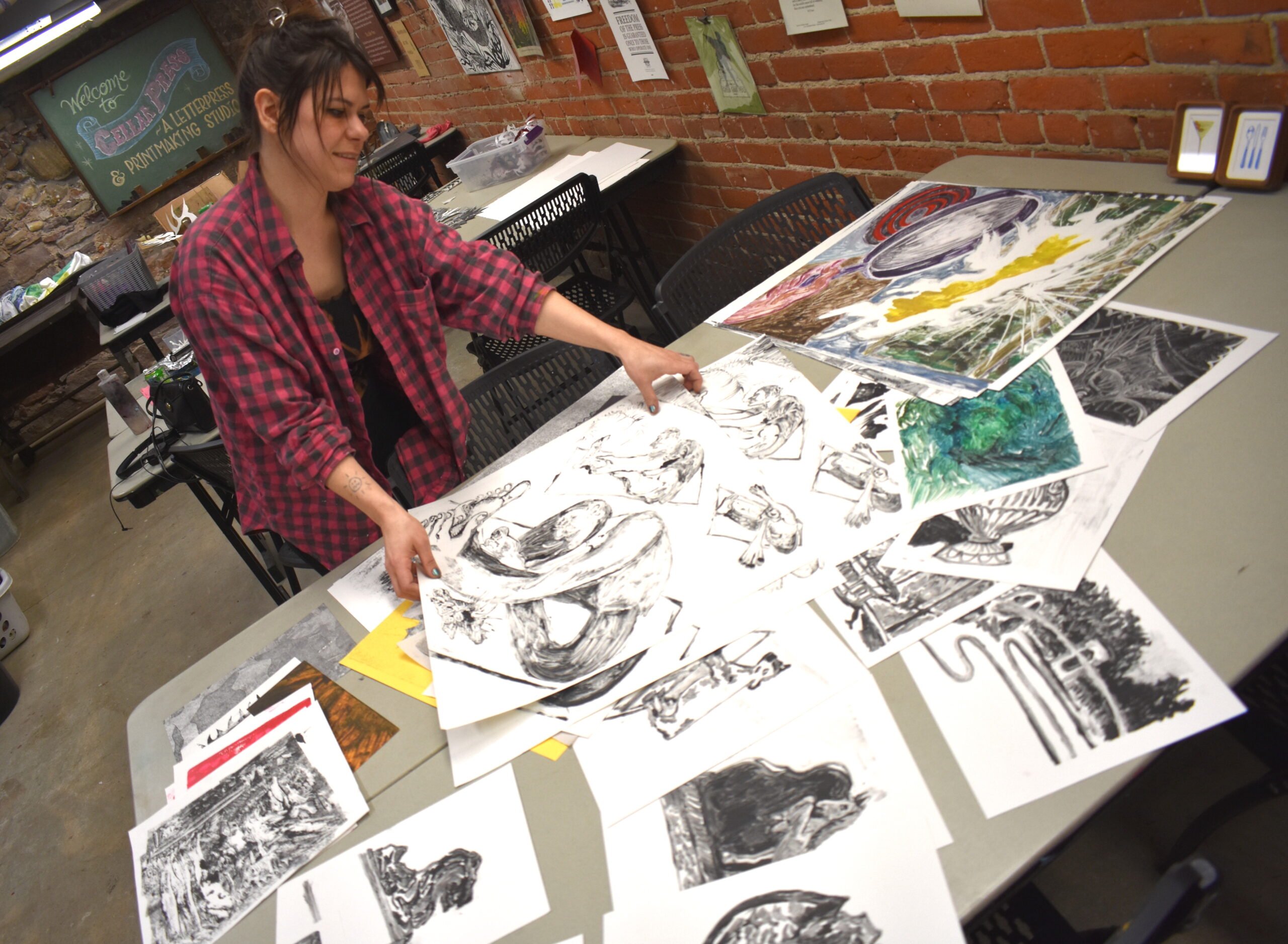 Creating in the ‘Wild West of printmaking’ | News, Sports, Jobs - The ...